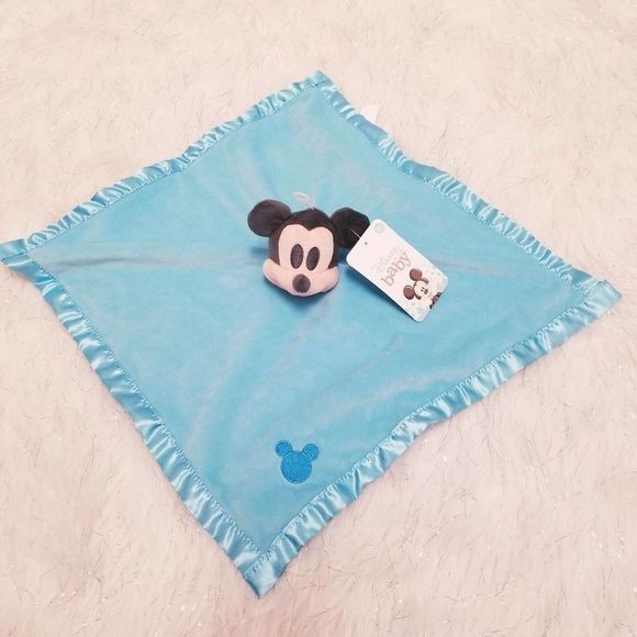 Disney | Bedding | Mickeymouseblue Snuggie Blankie Lovey Lovie | Poshmark